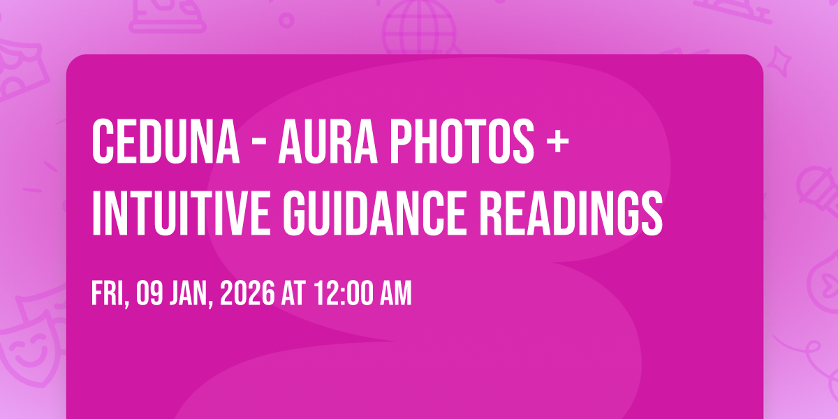 🌈CEDUNA - Aura Photos + Intuitive Guidance Readings🌈, Poynton St ...