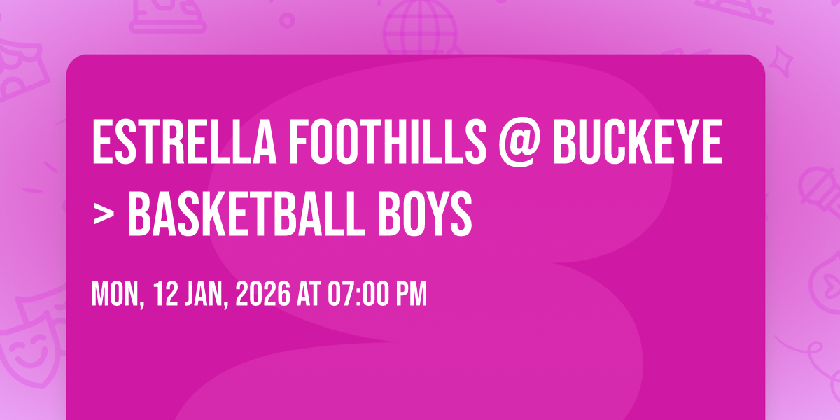 Estrella Foothills @ Buckeye > BASKETBALL BOYS, Estrella Dells, Buckeye ...