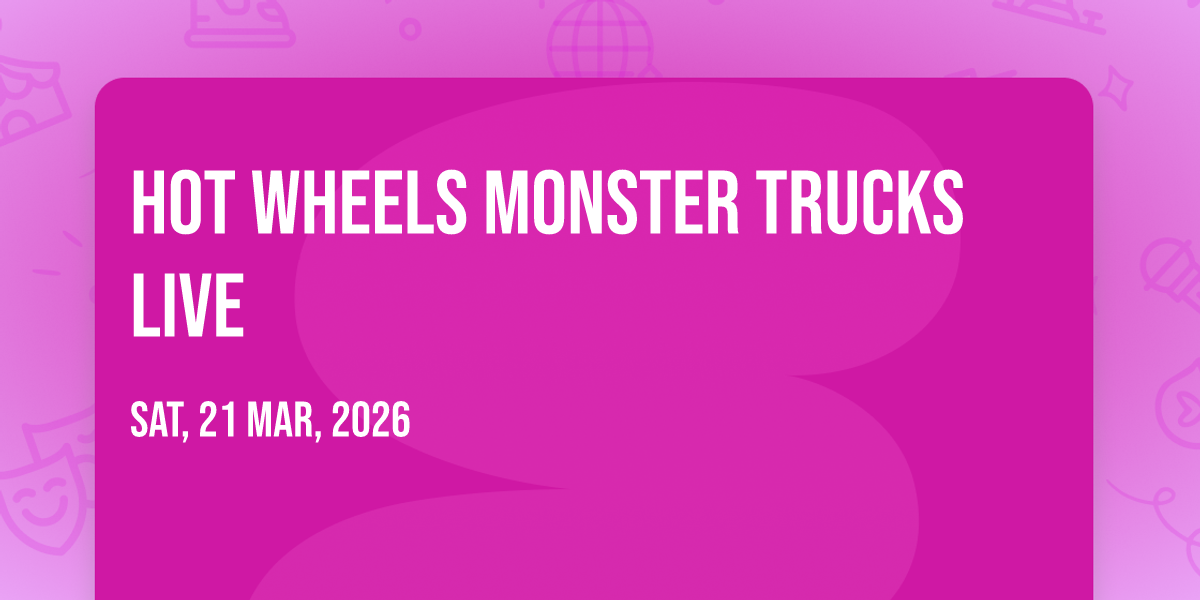 Hot Wheels Monster Trucks Live at California State Fairgrounds ...