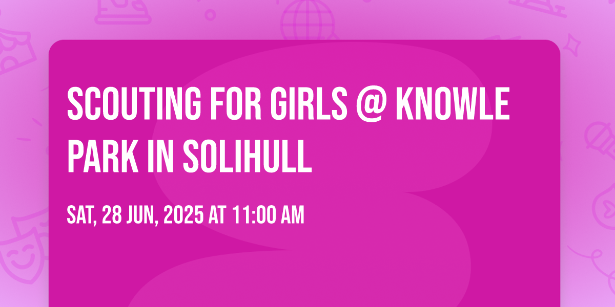 Scouting for Girls @ Knowle Park in Solihull, Knowle Park, Solihull, 28 ...