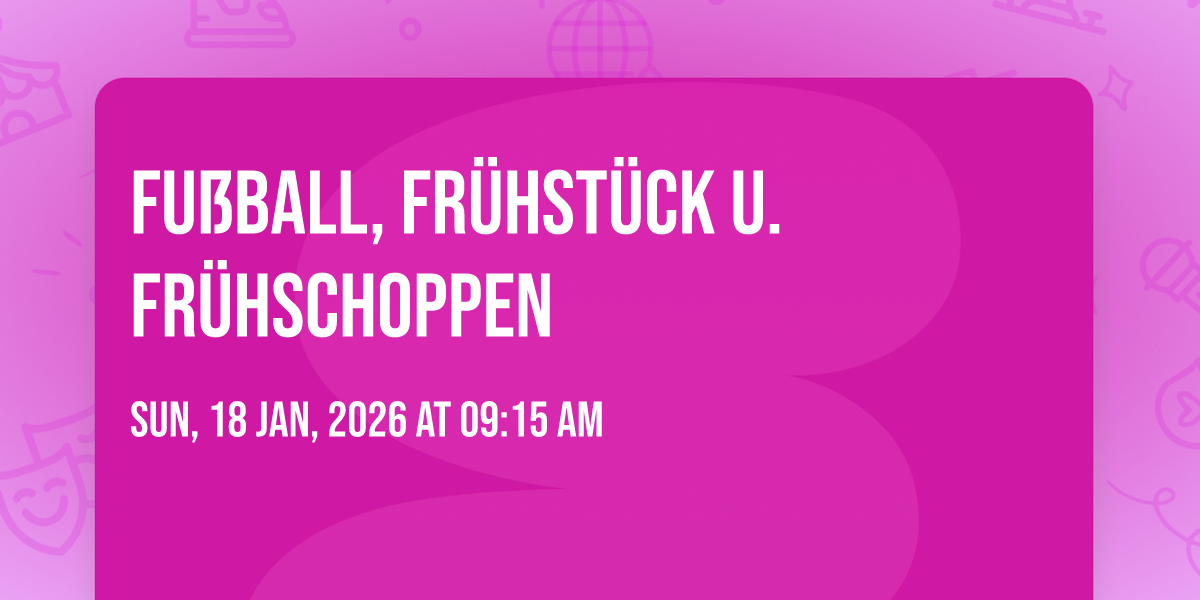 Fußball, Frühstück u. Frühschoppen, 47 West Main Street, Goshen, NY ...