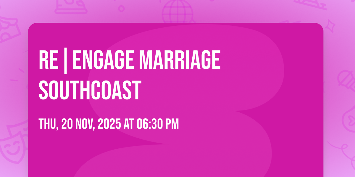 re|engage Marriage Southcoast at 28 Fish Road, Tiverton, RI, United ...
