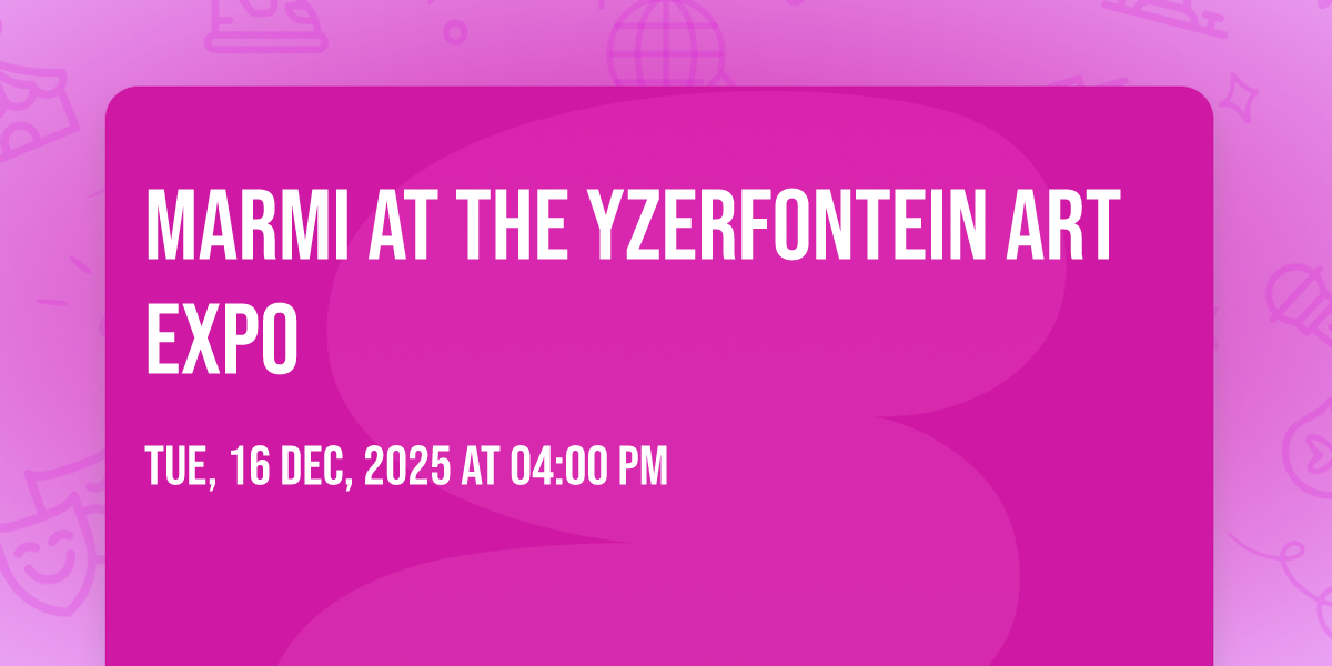 Marmi at the Yzerfontein Art Expo at Randparkrif Ext 23, Randburg on ...