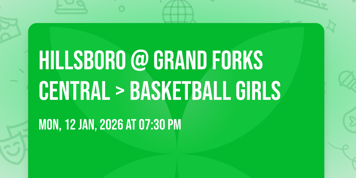 Hillsboro @ Grand Forks Central > BASKETBALL GIRLS, Central High School ...