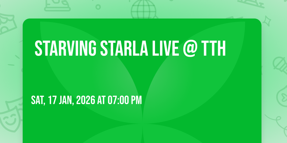 ⚡️🎶 STARVING STARLA LIVE @ TTH 🎶⚡️, 1530 Pinto Pl, Mount Pleasant, NC ...