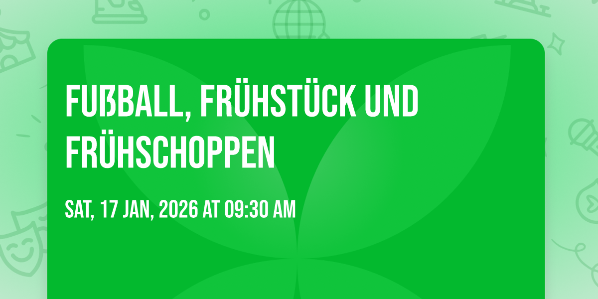 FußBall, Frühstück und Frühschoppen, 47 West Main Street, Goshen, NY ...