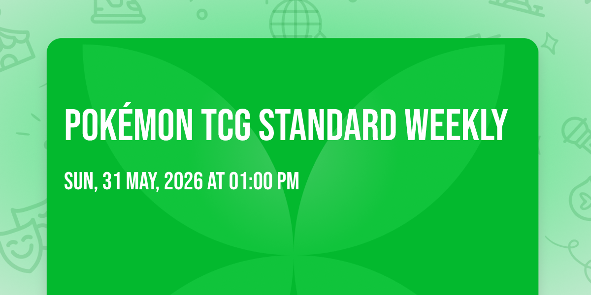 Pokémon TCG Standard Weekly , 5728 Williamson Road N.W, 24012, Roanoke ...