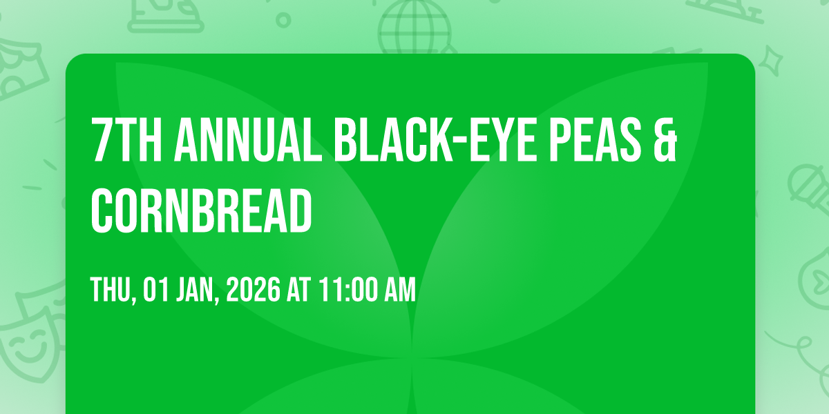 7th Annual Black-Eye Peas & Cornbread, San Jacinto Conservatives ...