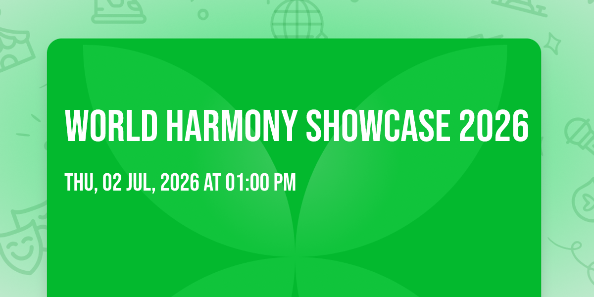 World Harmony Showcase 2026, Marriott St. Louis Grand - Majestic ...