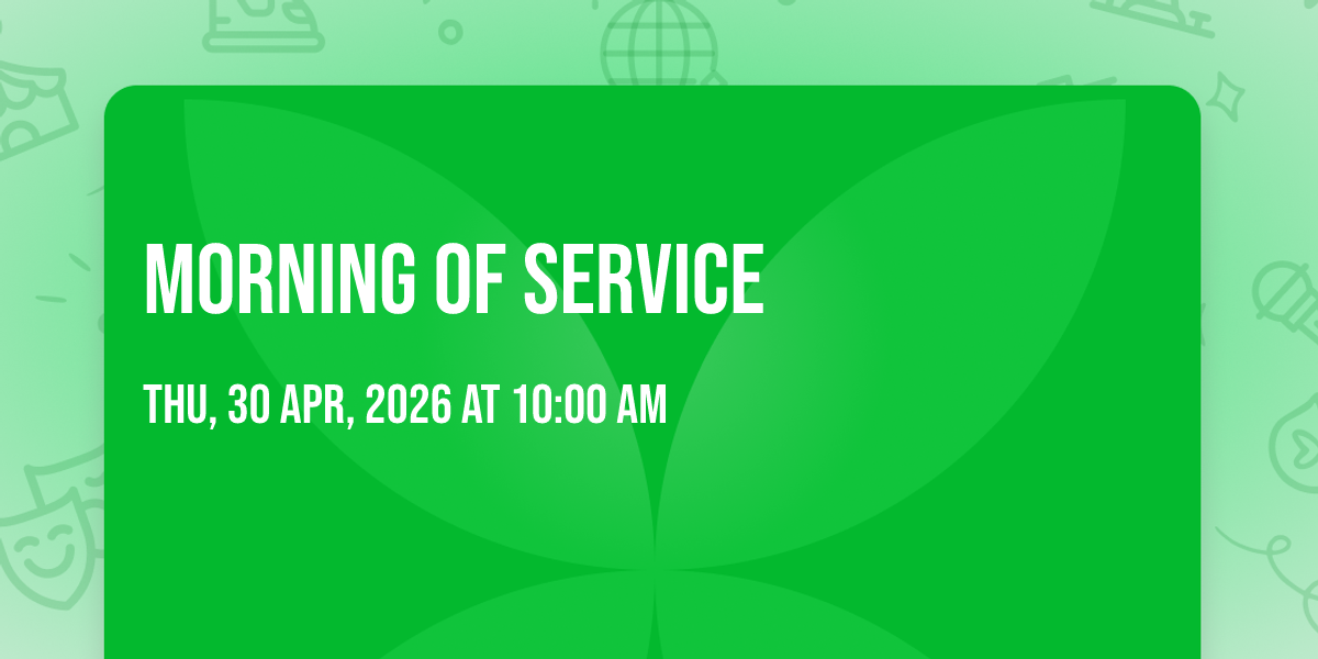 Morning of Service, The Church of Jesus Christ of Latter-day Saints ...