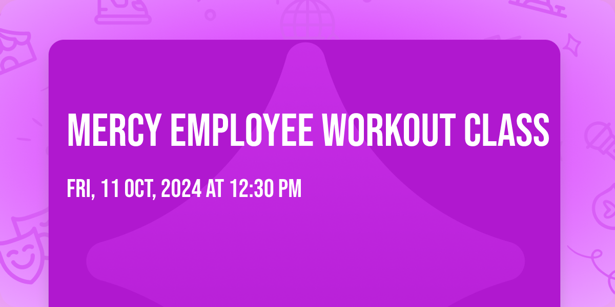 Mercy Employee Workout Class, 701 S New Ballas Rd, St. Louis, 11 ...
