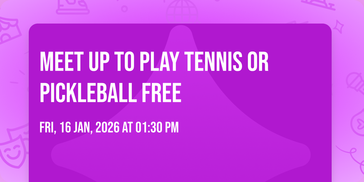 Meet up to play Tennis or Pickleball Free, Deltona Woods Park, Deltona ...