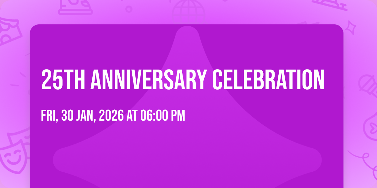 25th Anniversary Celebration , 213 State St, Binghamton, NY, 30 January ...