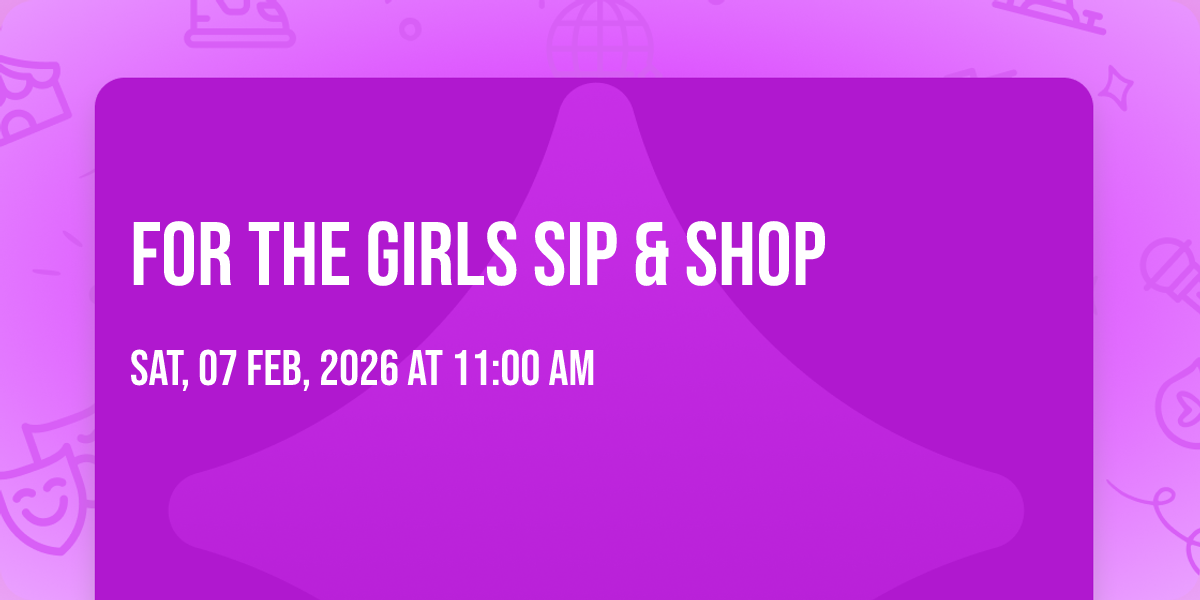 For The Girls Sip & Shop, Strong Tower Vineyard & Winery, Shady Hills ...