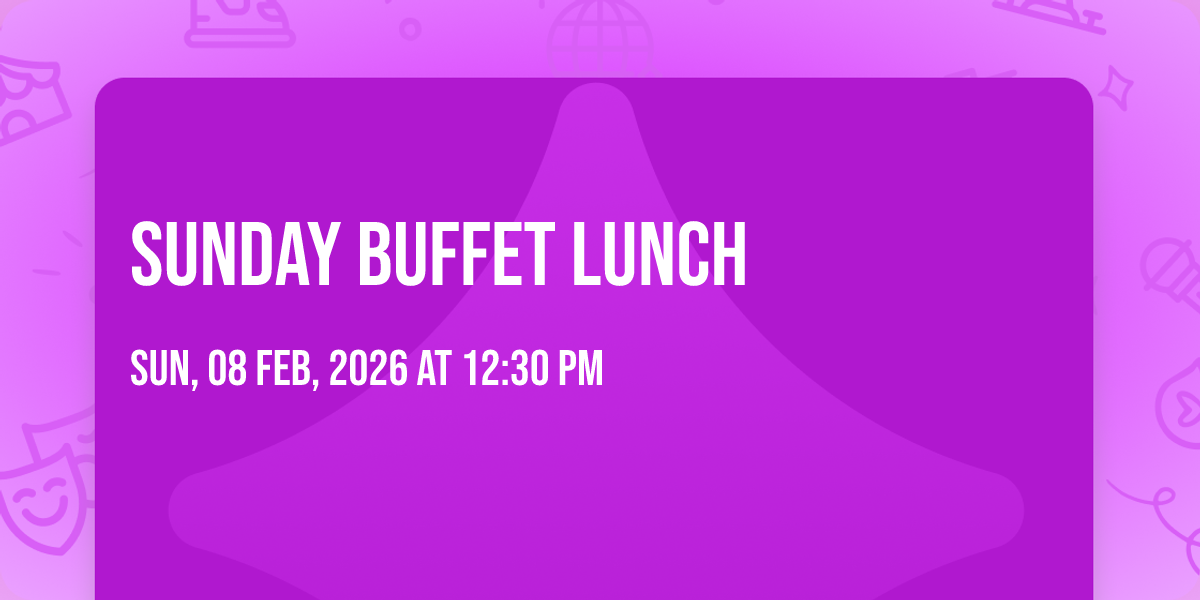Sunday Buffet Lunch at Great Dane Restaurant, c/o Mellieha Holiday ...