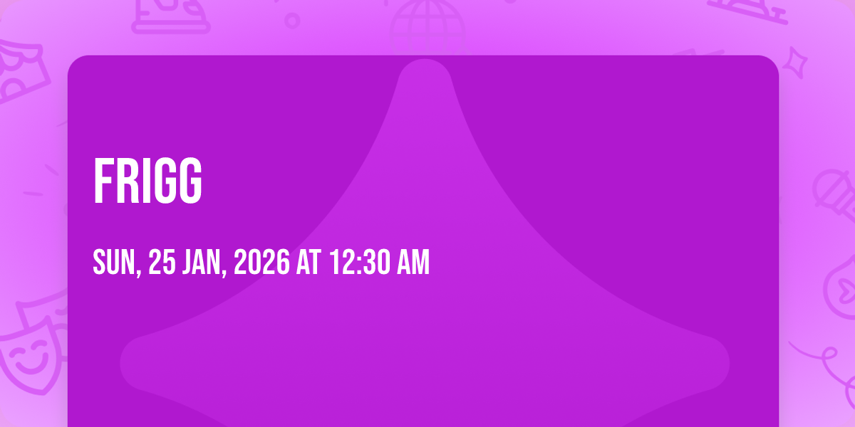 Frigg, Hodgson Concert Hall at the UGA Performing Arts Center, Athens ...
