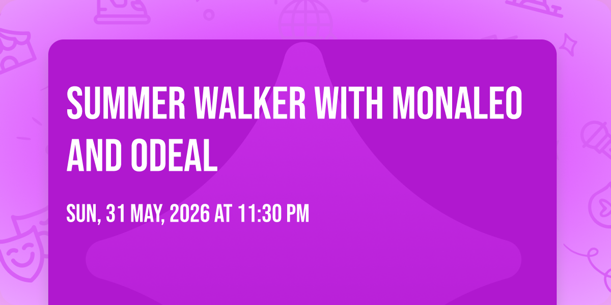 Summer Walker with Monaleo and Odeal, Little Caesars Arena, Detroit, 31 ...