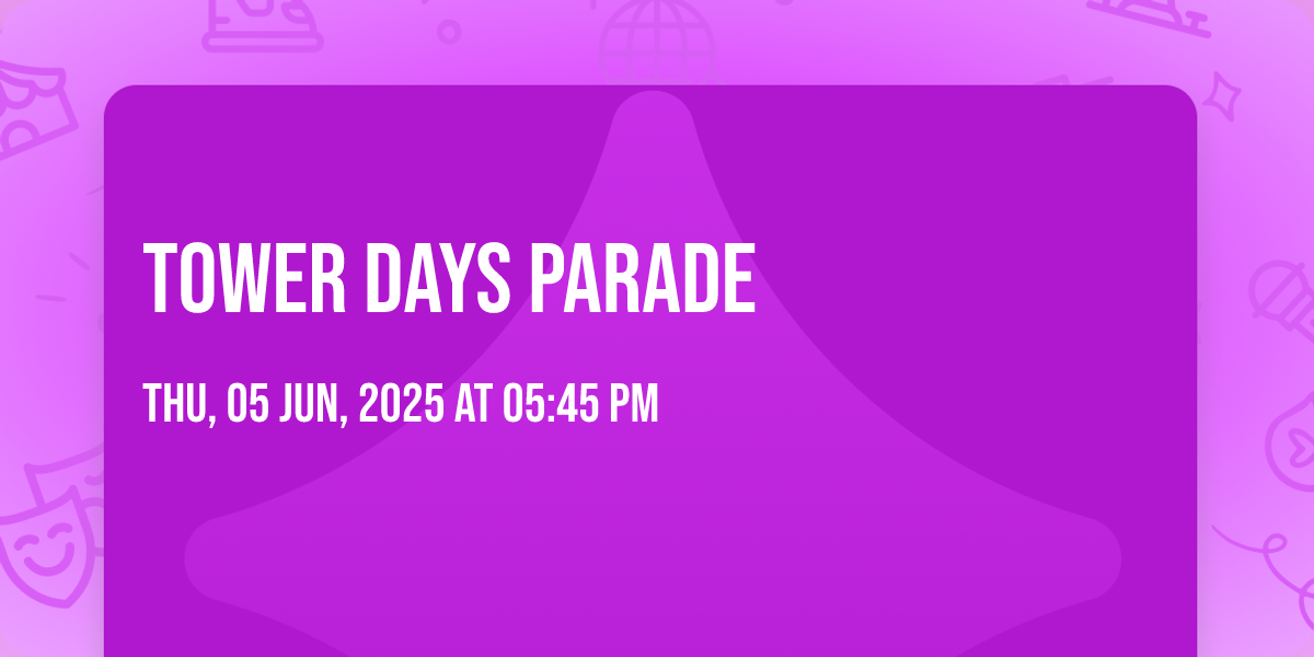 Tower Days Parade, Spring Lake Park High School, Blaine, 5 June 2025 ...