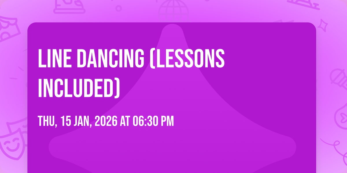 Line Dancing (lessons included), 3325 S, M-18, Beaverton, MI, United ...