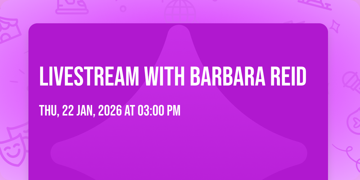 Livestream with Barbara Reid, 409 Main Street North, Waldheim, SK ...