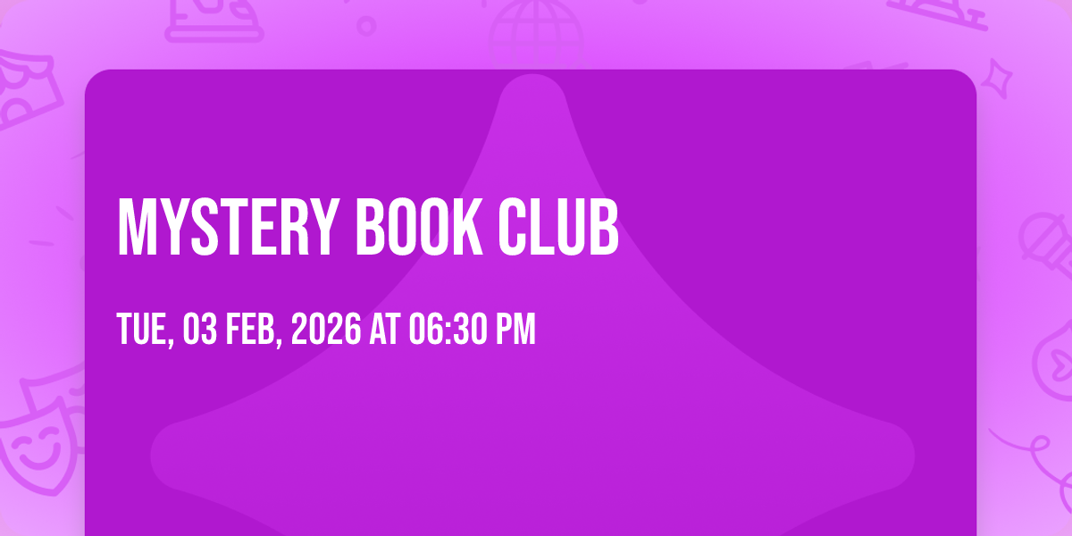 Mystery Book Club at 2658 E Main Rd, Portsmouth, RI, United States ...