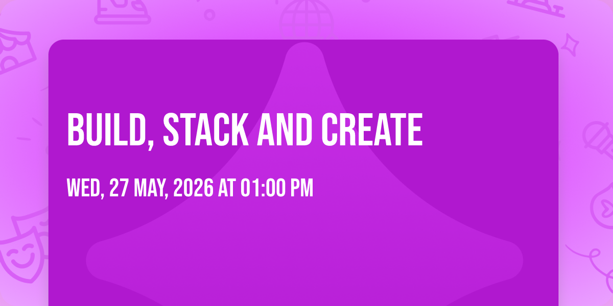 Build, Stack and Create , Spark Burntwood CIO, Springhill Academy ...