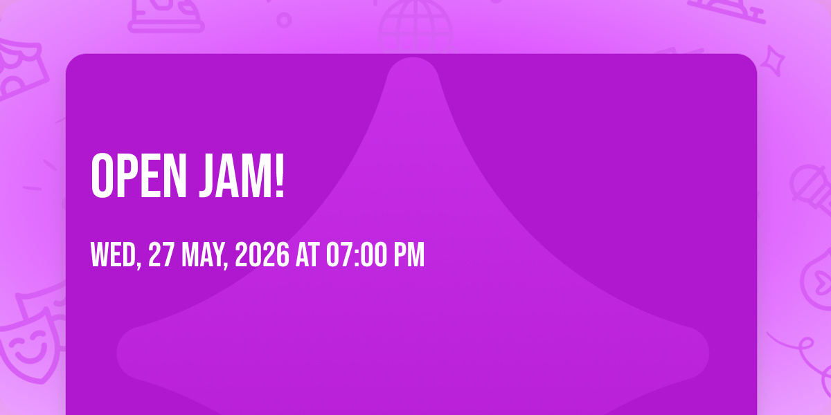 Open Jam!, 1224 Tower Avenue, Superior, WI, 27 May 2026 | AllEvents