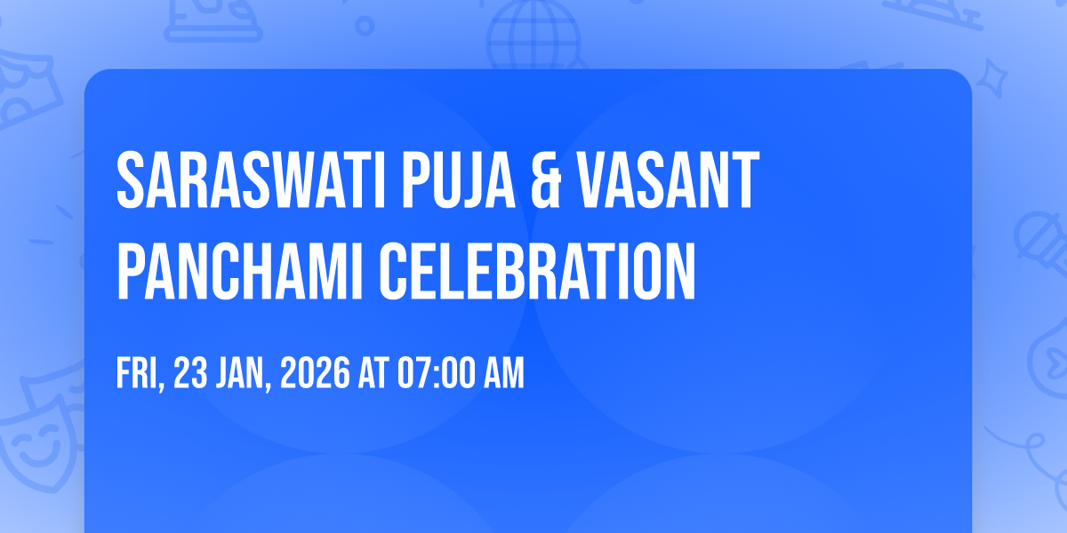 SARASWATI PUJA & VASANT PANCHAMI CELEBRATION , G-66, MAHAVIR ENCLAVE ...