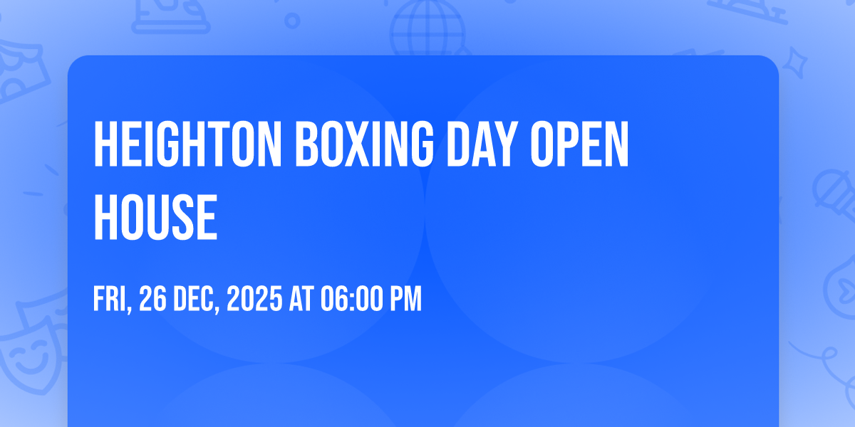 Heighton Boxing Day Open House, 9601 S Pendleton Way, South Jordan, 26 ...