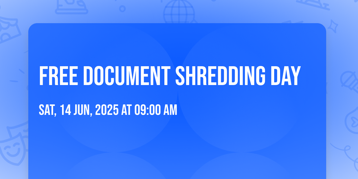 FREE Document Shredding Day, 12995 Tesson Ferry Rd, St. Louis, MO ...