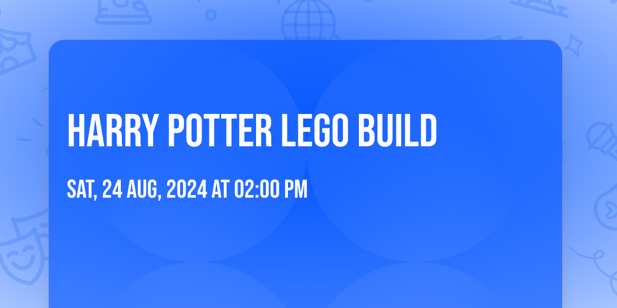 Harry Potter LEGO Build at Barnes & Noble (Hickory, NC) on 24th August ...