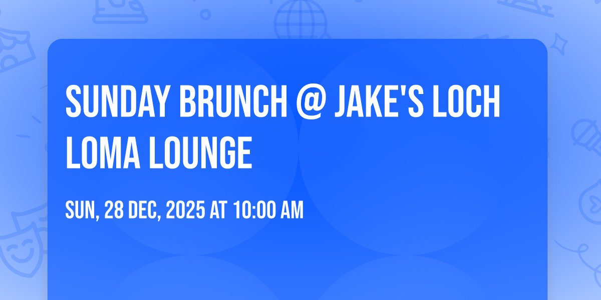 Sunday Brunch @ Jakes Loch Loma Lounge, 1815 Highway W, Poplar Bluff ...