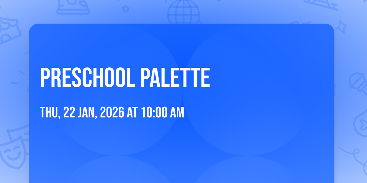 Preschool Palette, 224 Washington St, Falmouth, VA, United States ...