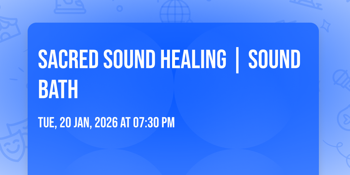 SACRED SOUND HEALING | SOUND BATH , Jl. Kayu Manis, Canggu, Kec. Kuta ...