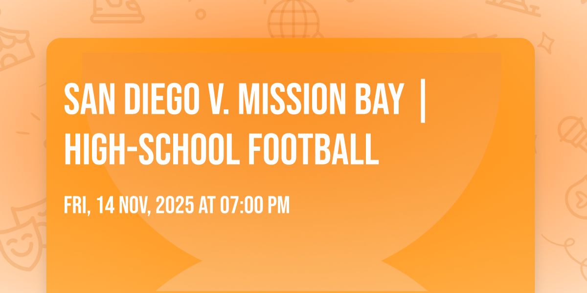 San Diego V. Mission Bay | High-School Football at Lincoln High School ...