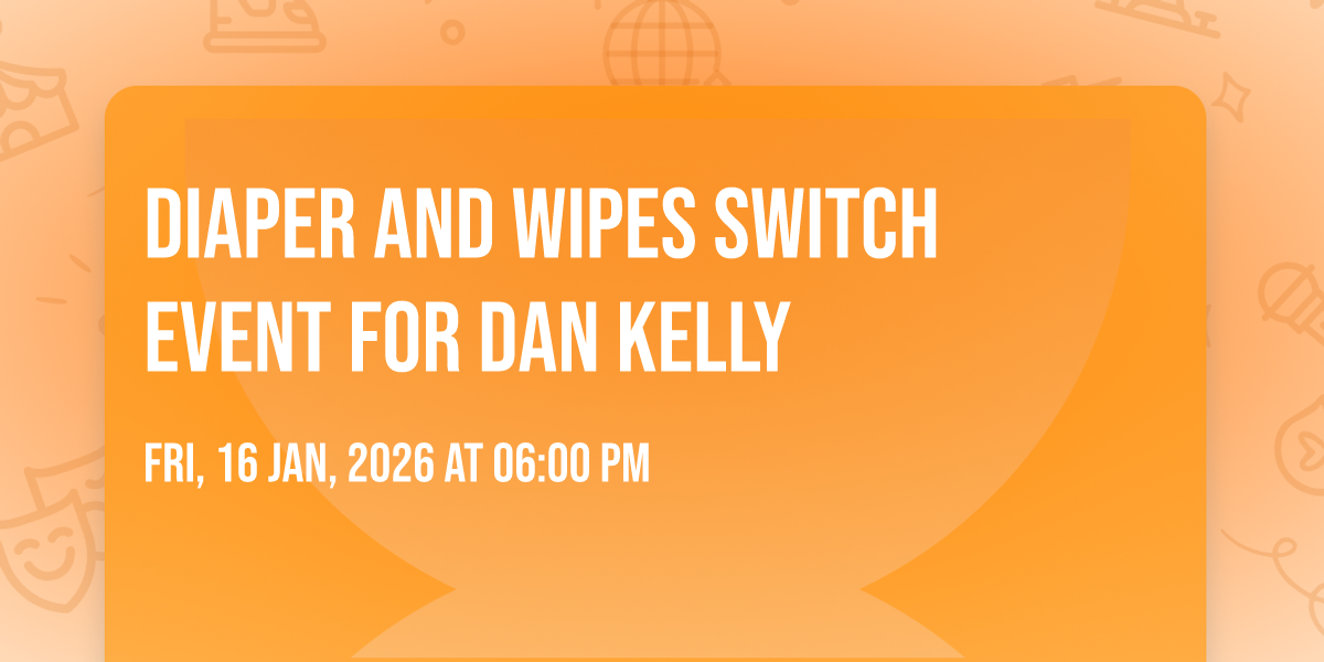 Diaper and Wipes switch event for Dan Kelly, Scottsville Fire ...