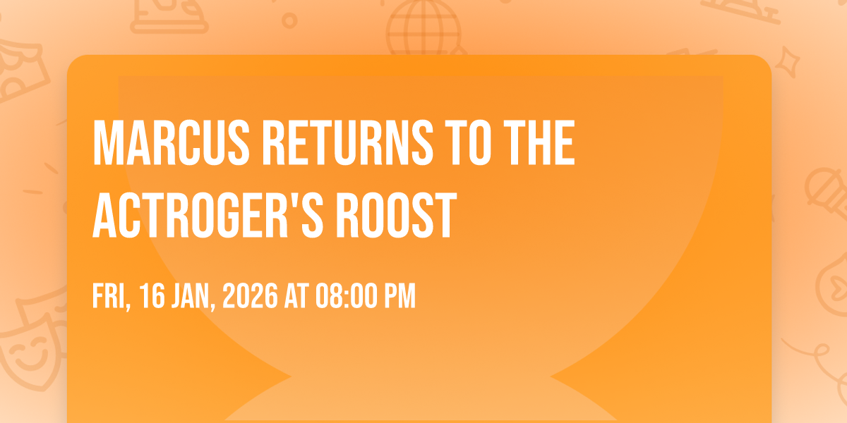 Marcus returns to the act🎩Rogers roost, Rogers Roost, Sterling Heights ...