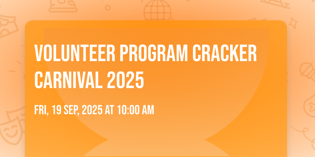 Volunteer Program Cracker Carnival 2025, Murray Farm Public School ...