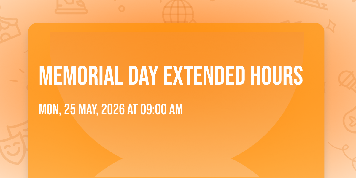 Memorial Day Extended Hours, 184193 Pine View Road, Birnamwood, WI, 25 ...
