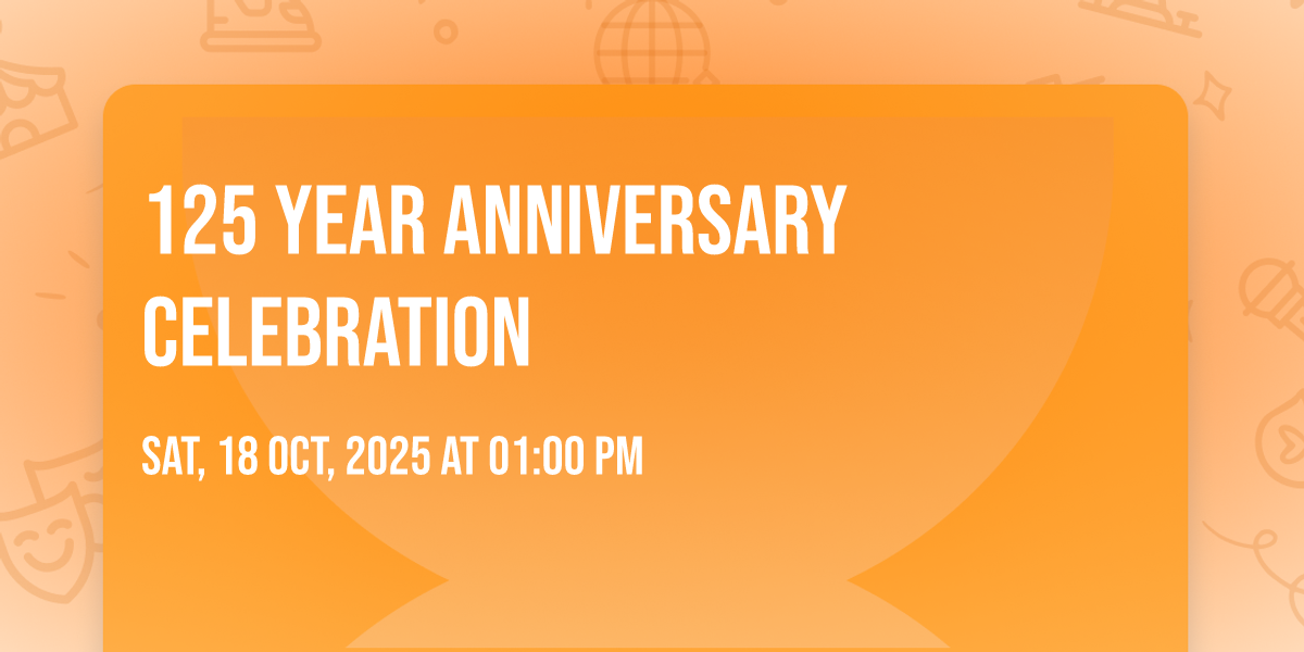 125 Year Anniversary Celebration at 99 South 1st Street, McGregor, MN ...