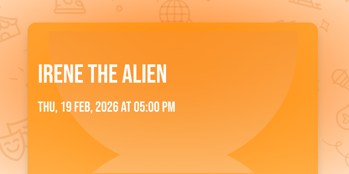 Irene the Alien, Metro Music Hall, Salt Lake City, 19 February 2026 ...