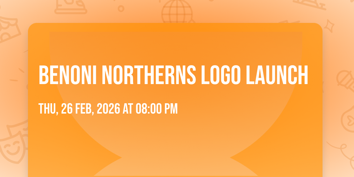 Benoni Northerns Logo Launch , Northmead Ext 7, Benoni, 26 February ...