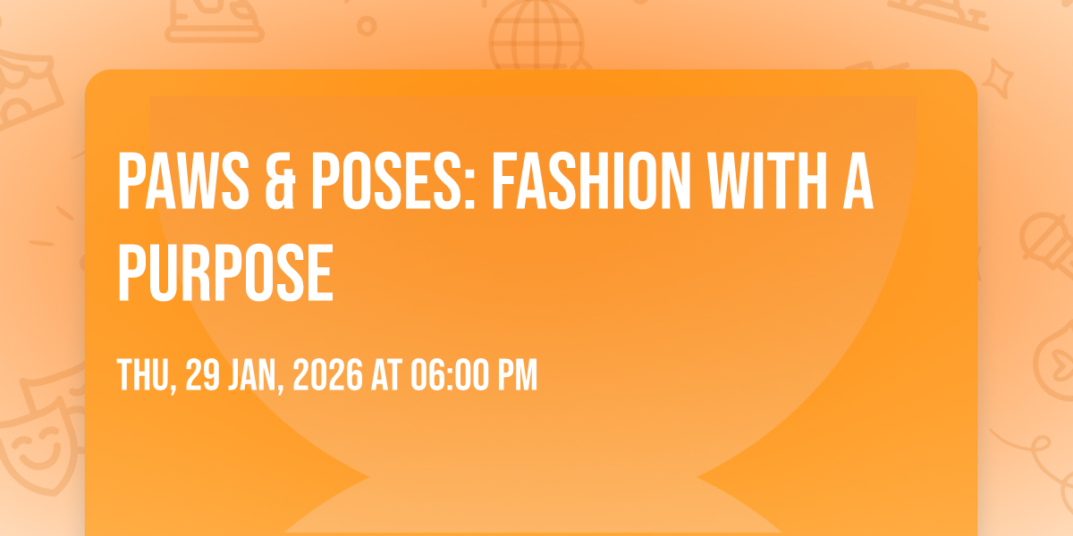 Paws & Poses: Fashion with a Purpose, 1214 Reynolda Rd, Winston-Salem ...